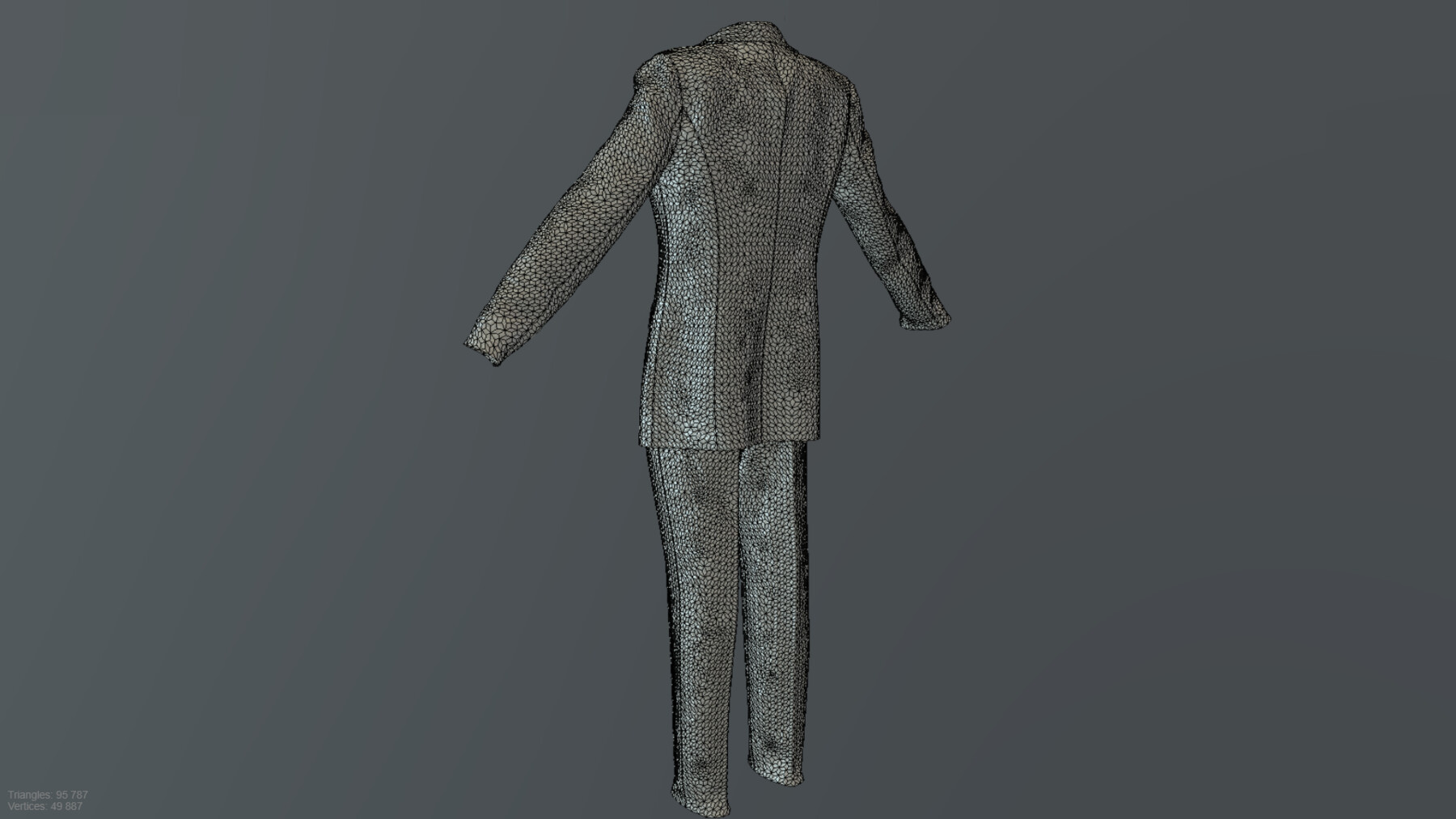 ArtStation - FORMAL FASHION SUIT low-poly PBR | Game Assets