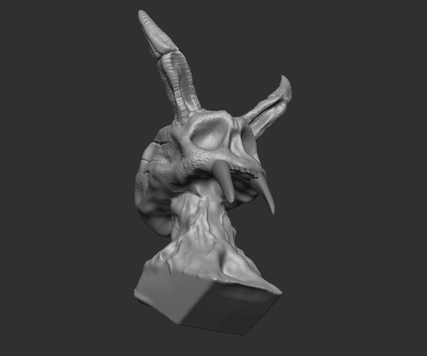 ArtStation - Demon Skull | Resources