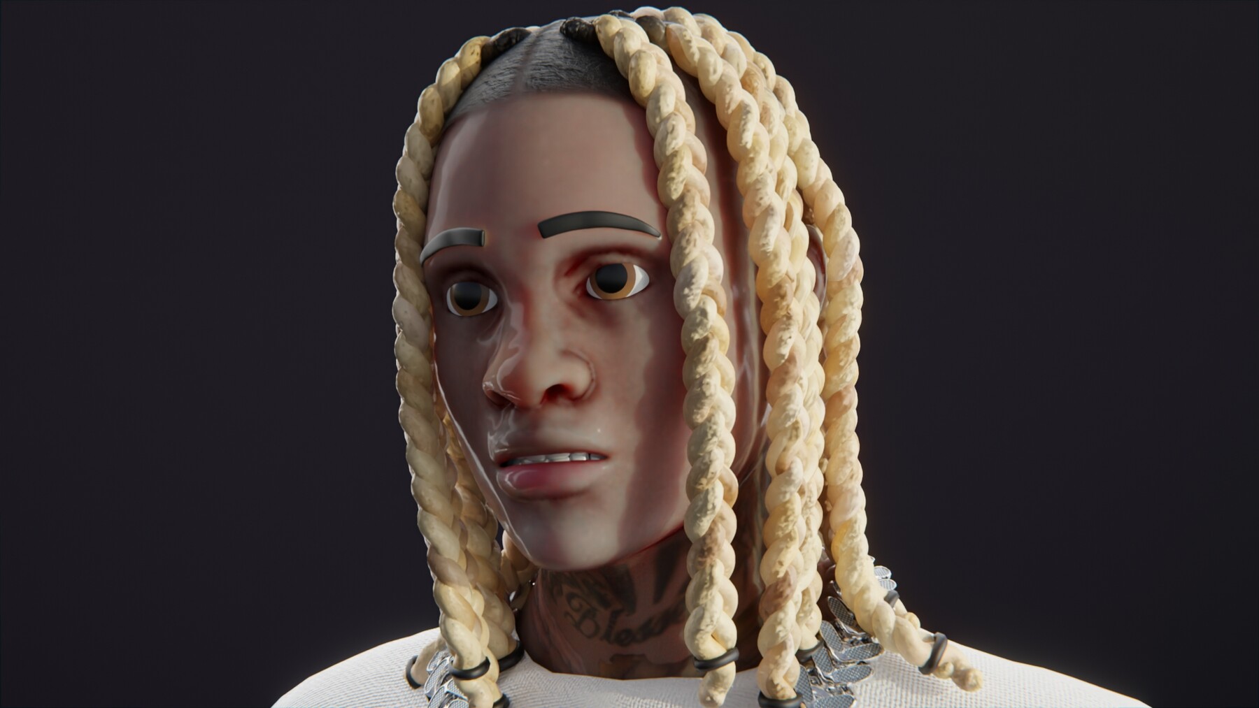 ArtStation - Lil Durk | Game Assets