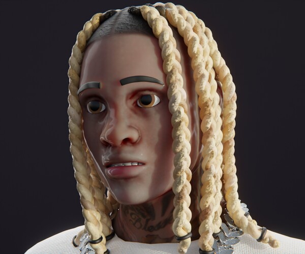 ArtStation - Lil Durk | Game Assets