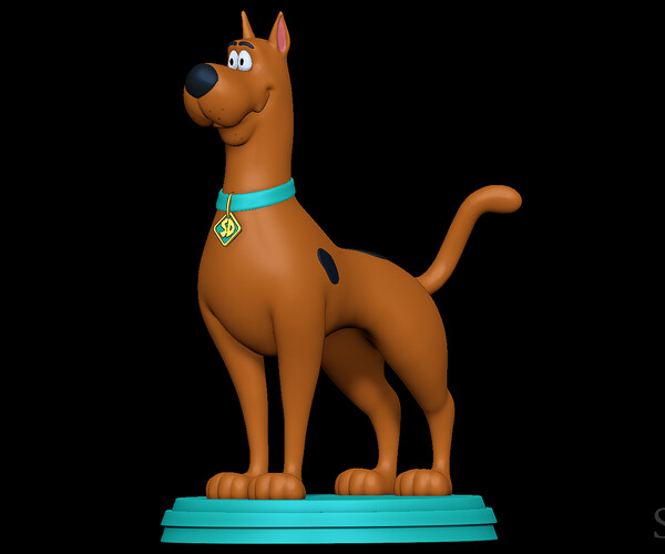 ArtStation - Scooby-Doo 3D print model | Resources