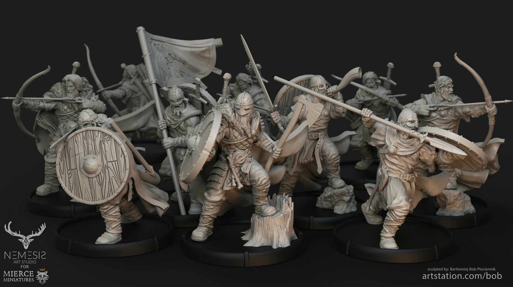 ArtStation - FREE chapter - Miniatures Sculpting Masterclass - Shield ...