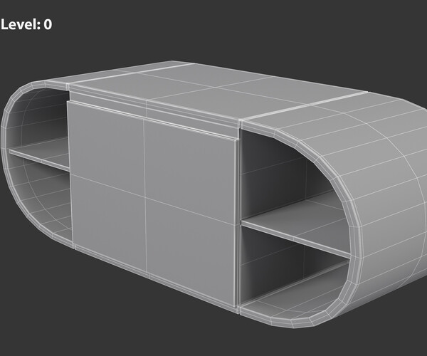 ArtStation - Round TV Stand | Resources