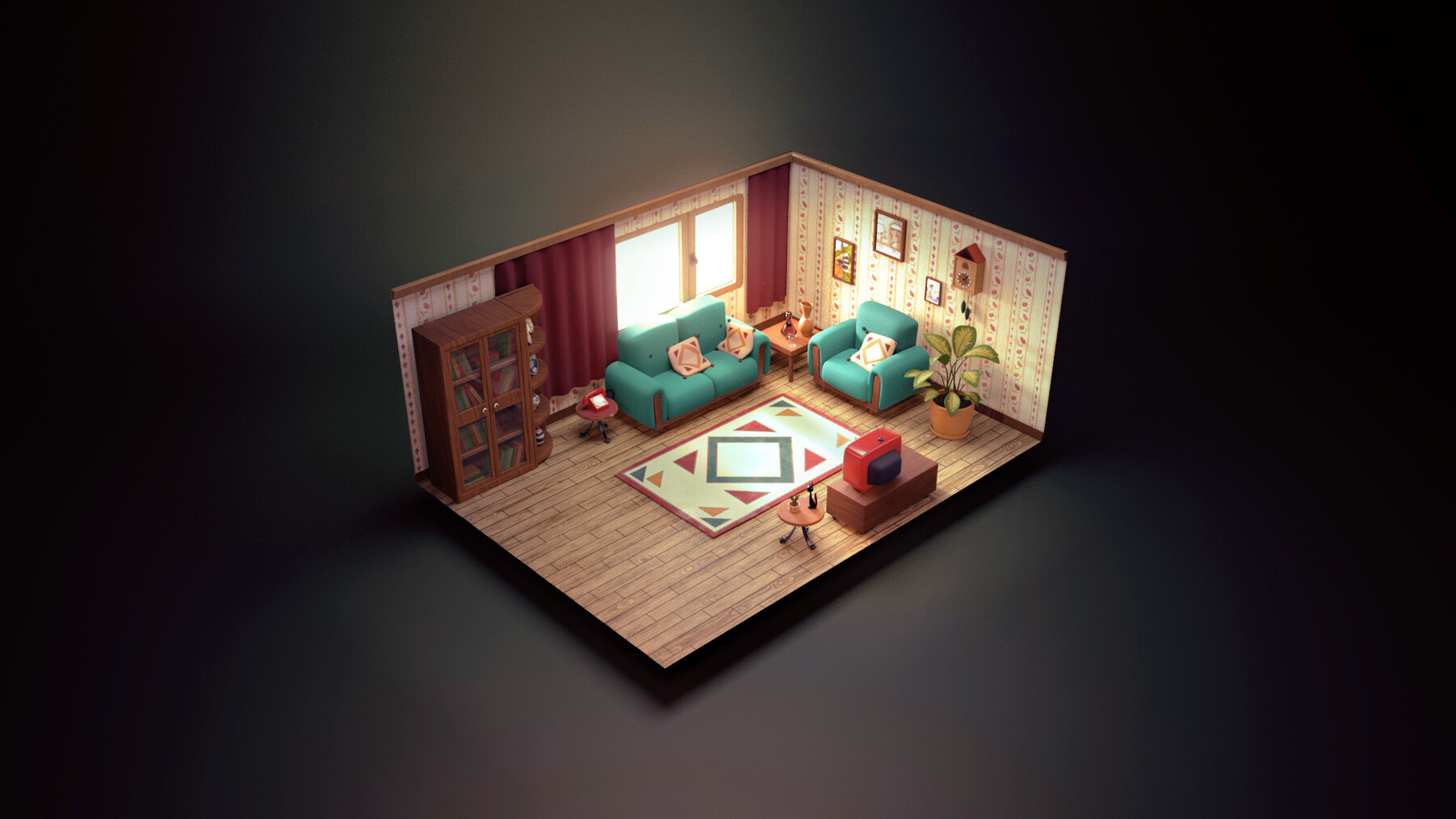 ArtStation - Living Room | Game Assets