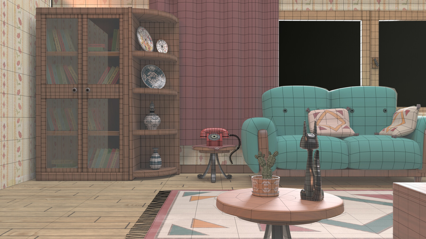 ArtStation - Living Room | Game Assets