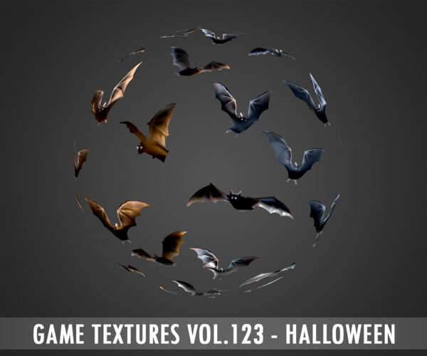 ArtStation - Halloween Vol.123 - Stylized Textures | Game Assets