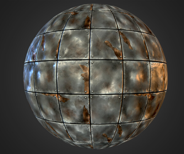 ArtStation - Metal Vol.124 - Stylized Textures | Game Assets