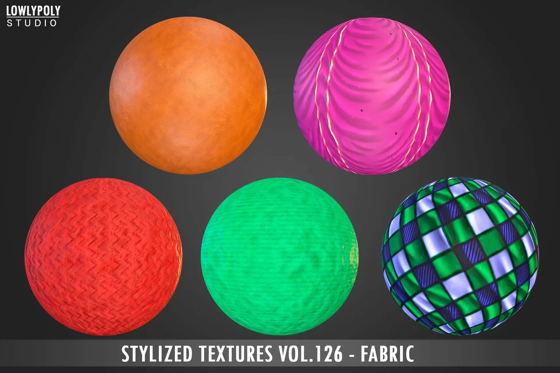 ArtStation - Fabric Vol.126 - Stylized Textures | Game Assets