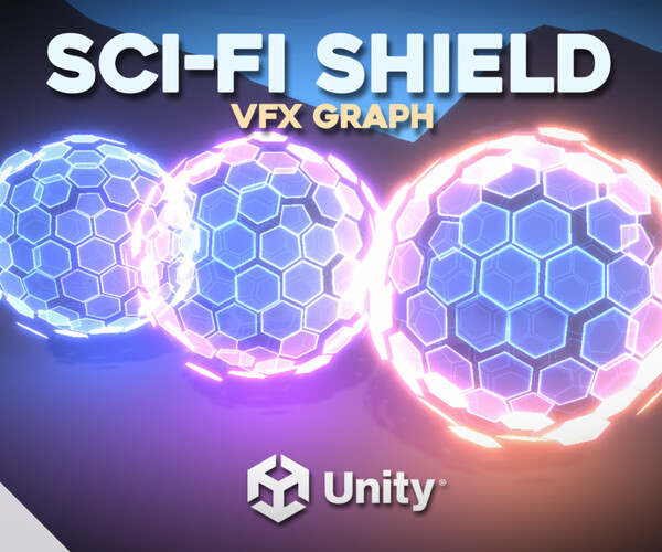 ArtStation - VFX Graph - Sci-Fi Shield - Vol. 1 | Game Assets