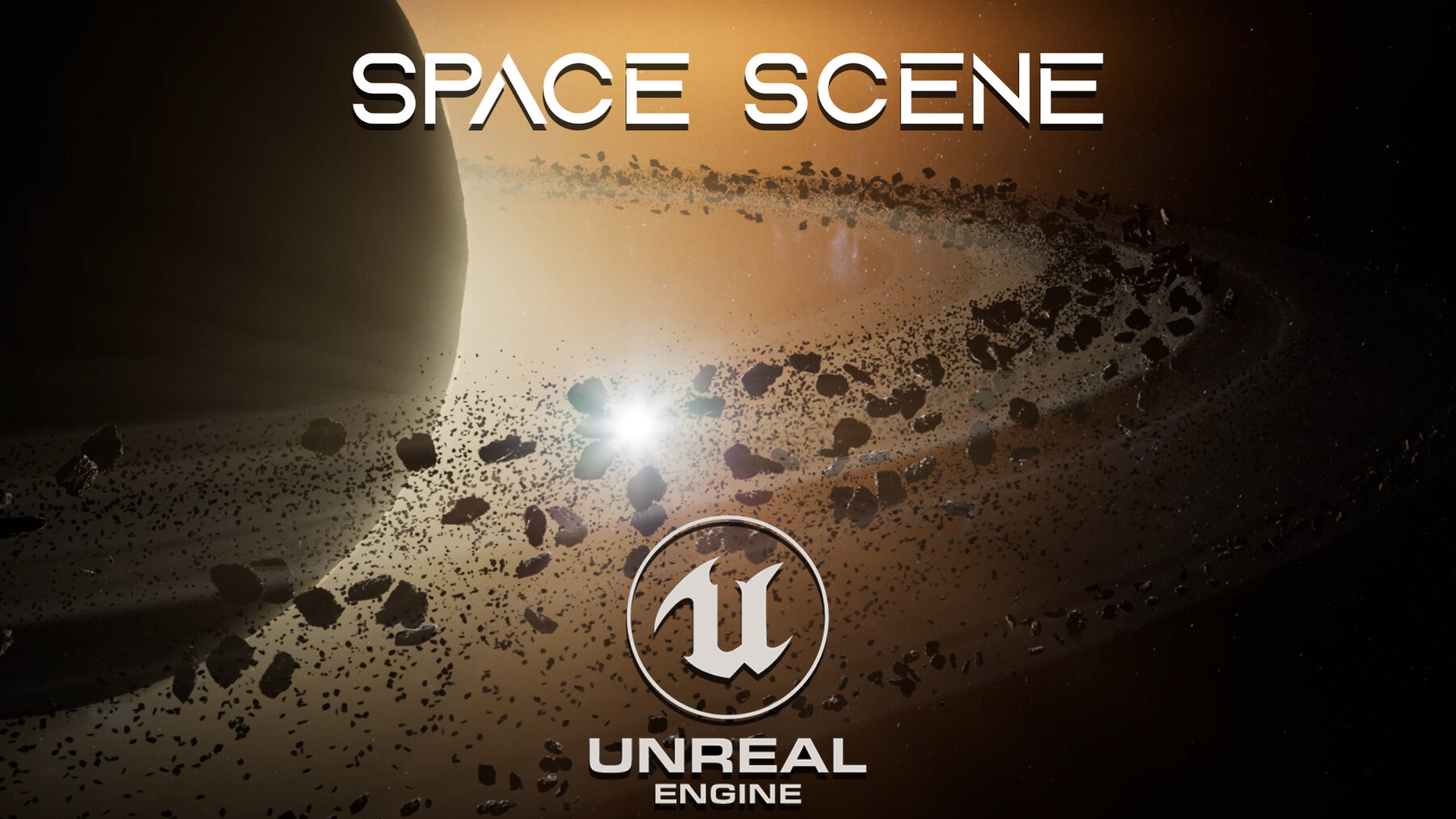 Arghanion's Puzzlebox - Space Scene for Unreal Engine 5