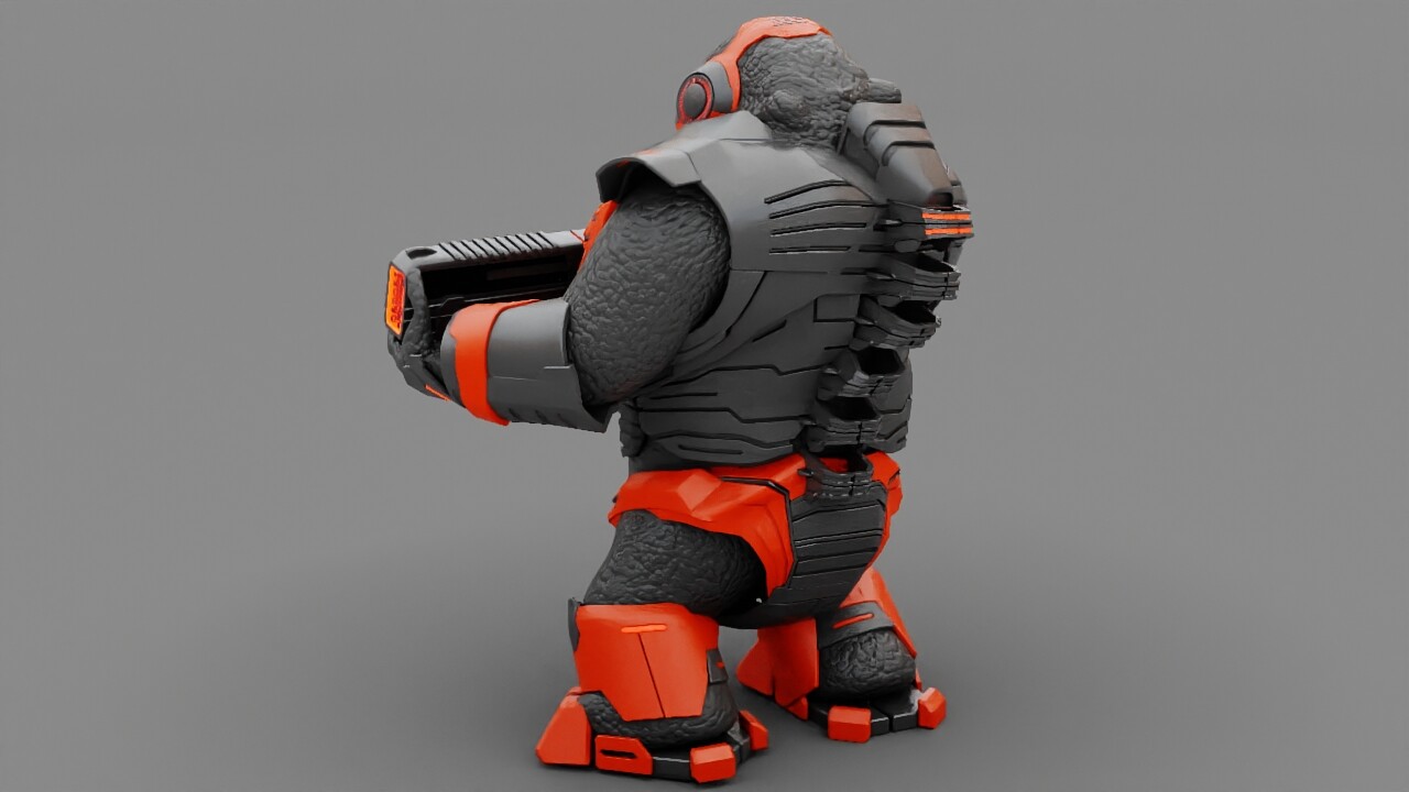 ArtStation - Alien Trooper (rigged - anmated character) | Game Assets