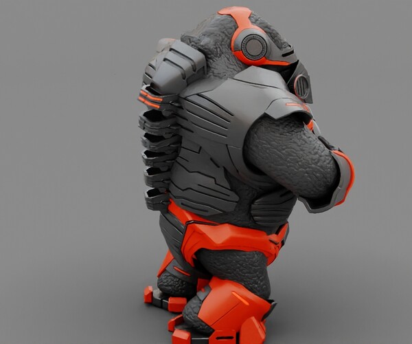 ArtStation - Alien Trooper (rigged - anmated character) | Game Assets