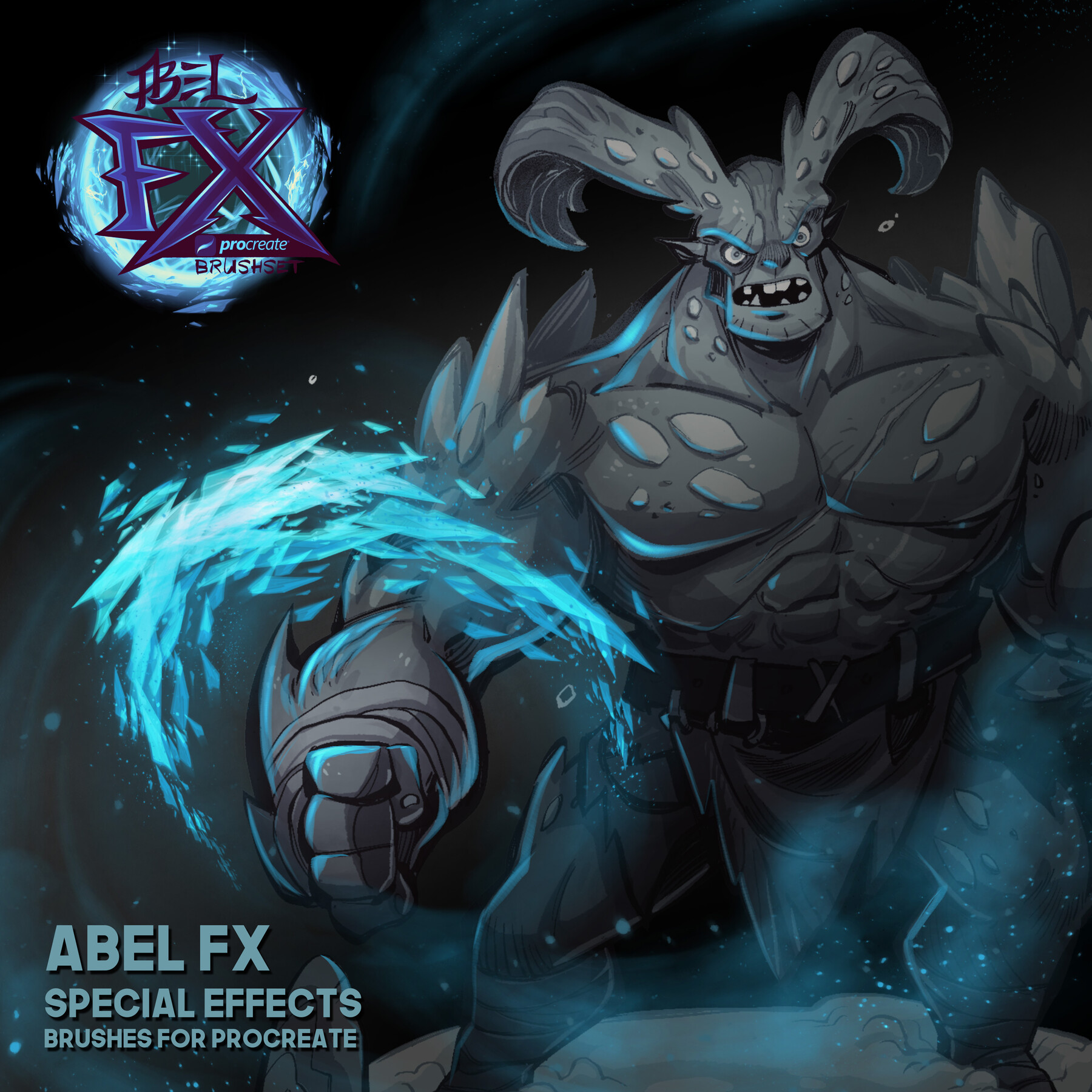 ArtStation - ABEL FX - Special FX brushes for PROCREATE | Brushes