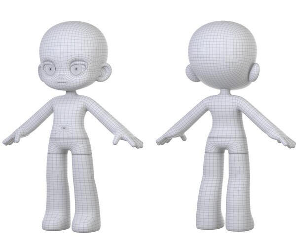 ArtStation - Colin baseModel | Resources