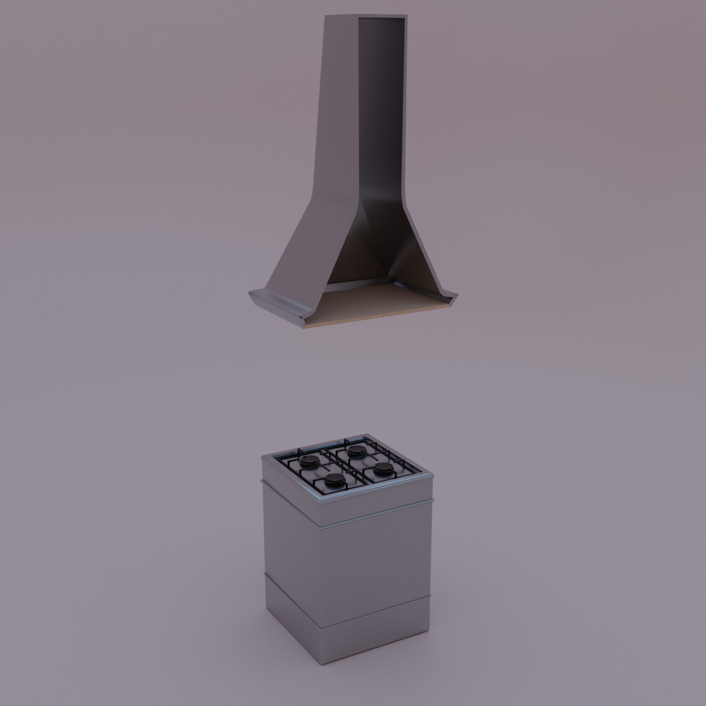 ArtStation - Oven and a cooker hood | Game Assets