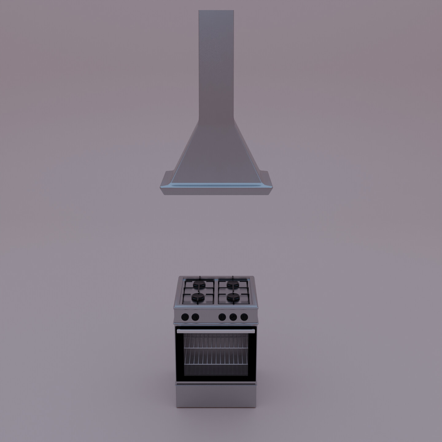 ArtStation - Oven and a cooker hood | Game Assets
