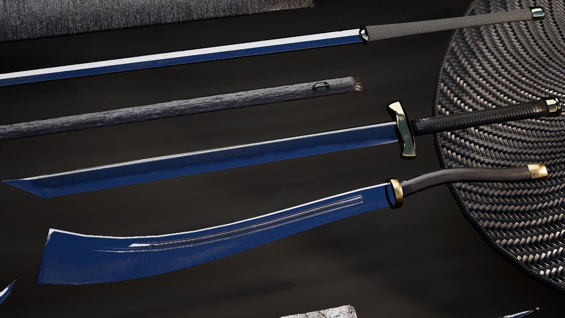 ArtStation - Chinese Weapon Pack | Game Assets