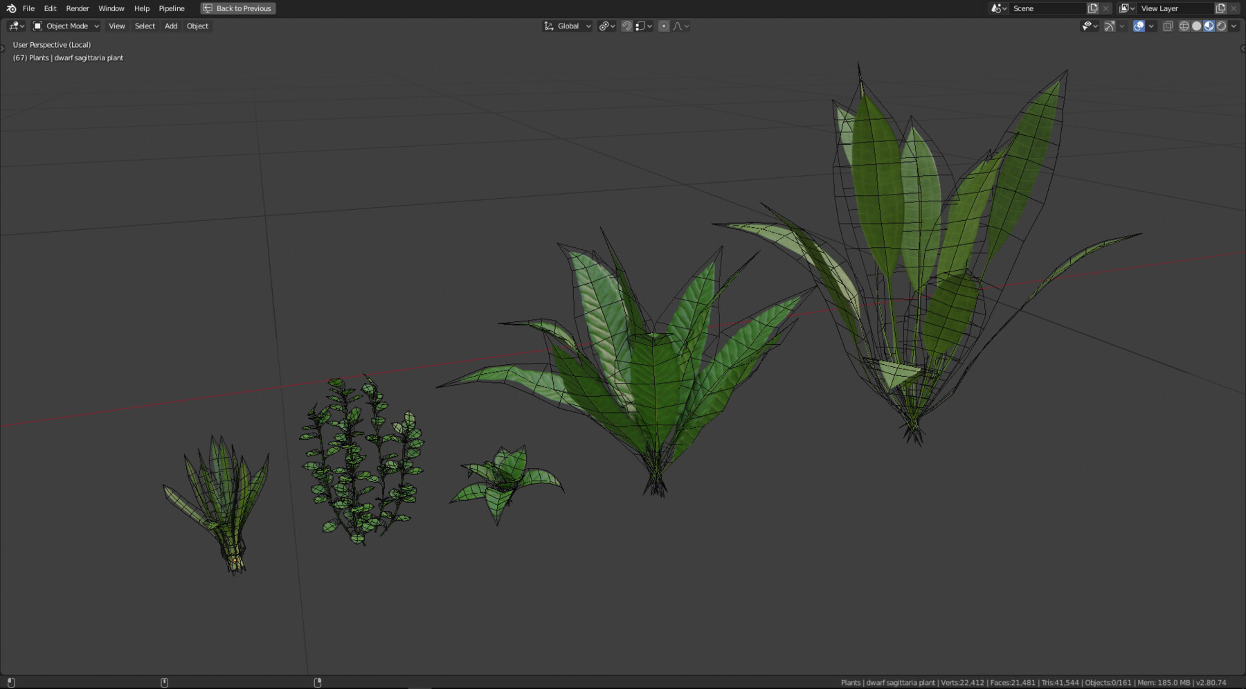 ArtStation - Aquatic Plants (Source file included) | Resources