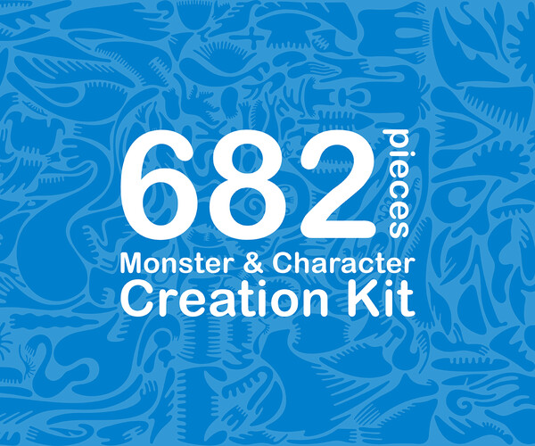 ArtStation - Monster & Character Creation Kit | Resources