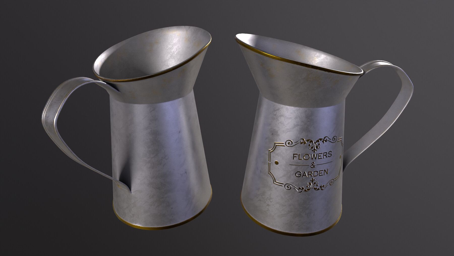 ArtStation - Metal Jug | Resources