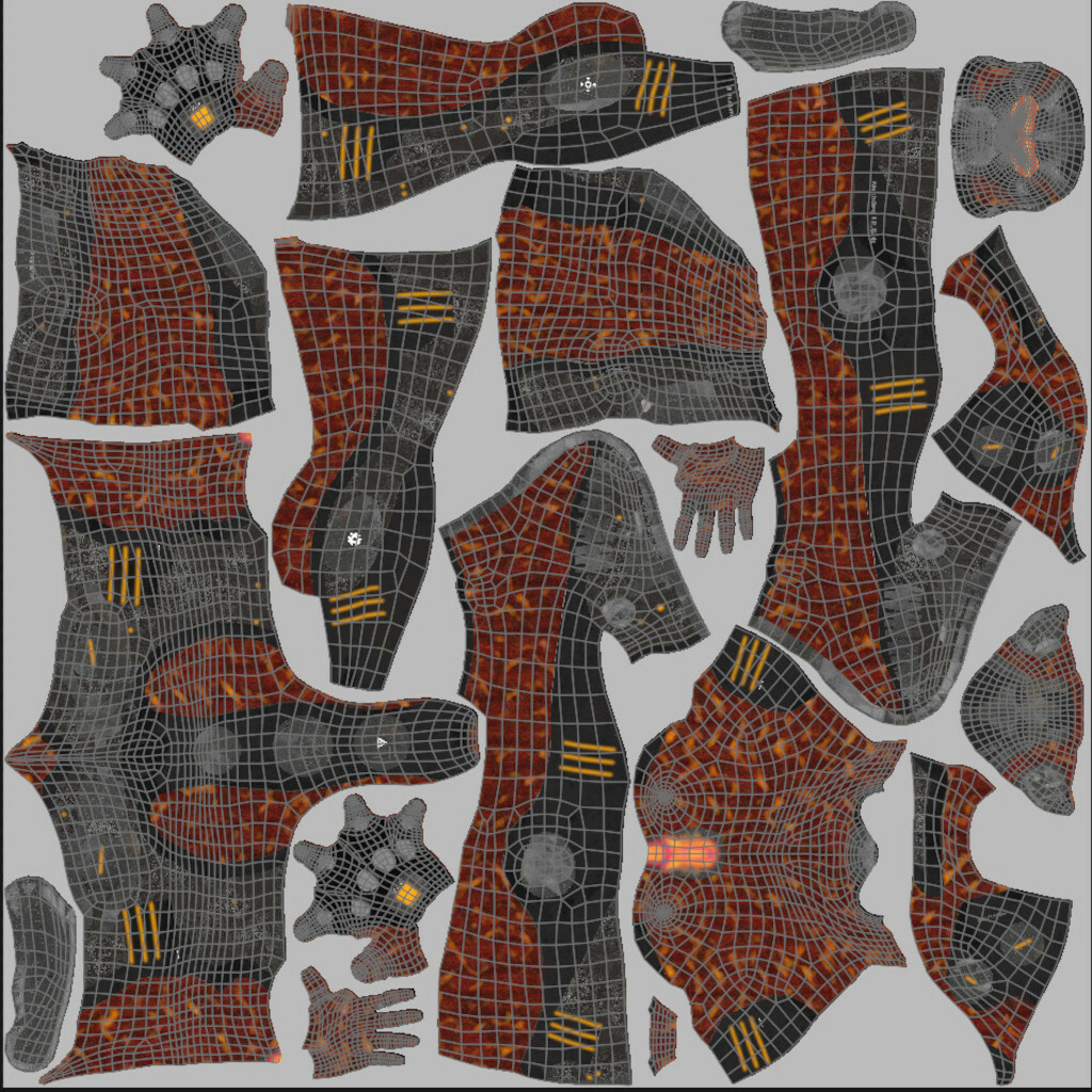 ArtStation - MechOrg Humanoid Cyborg Creature Rigged 3D Character ...