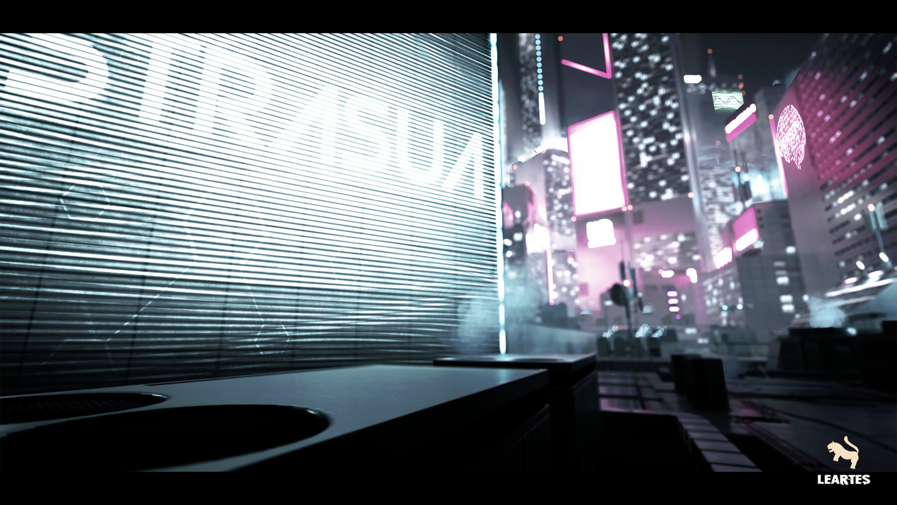 ArtStation - Futuristic Rooftop City Environment | Game Assets