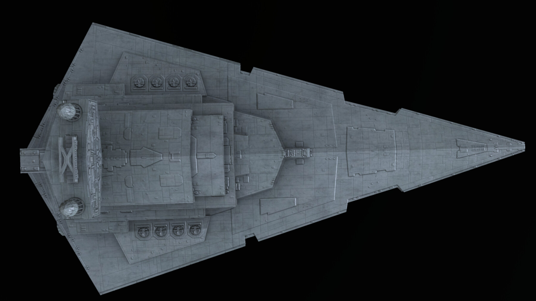 ArtStation - STAR WARS IMPERIAL STARS DESTROYER low-poly PBR | Game Assets