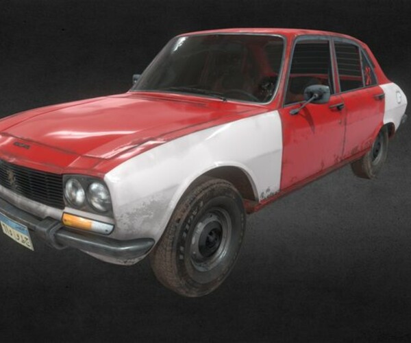 ArtStation - Peugeot 504 | Resources