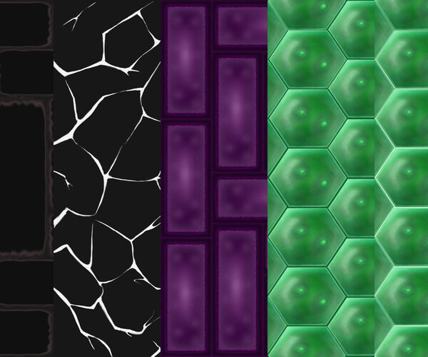 ArtStation - Fantasy Ground Textures | Game Assets