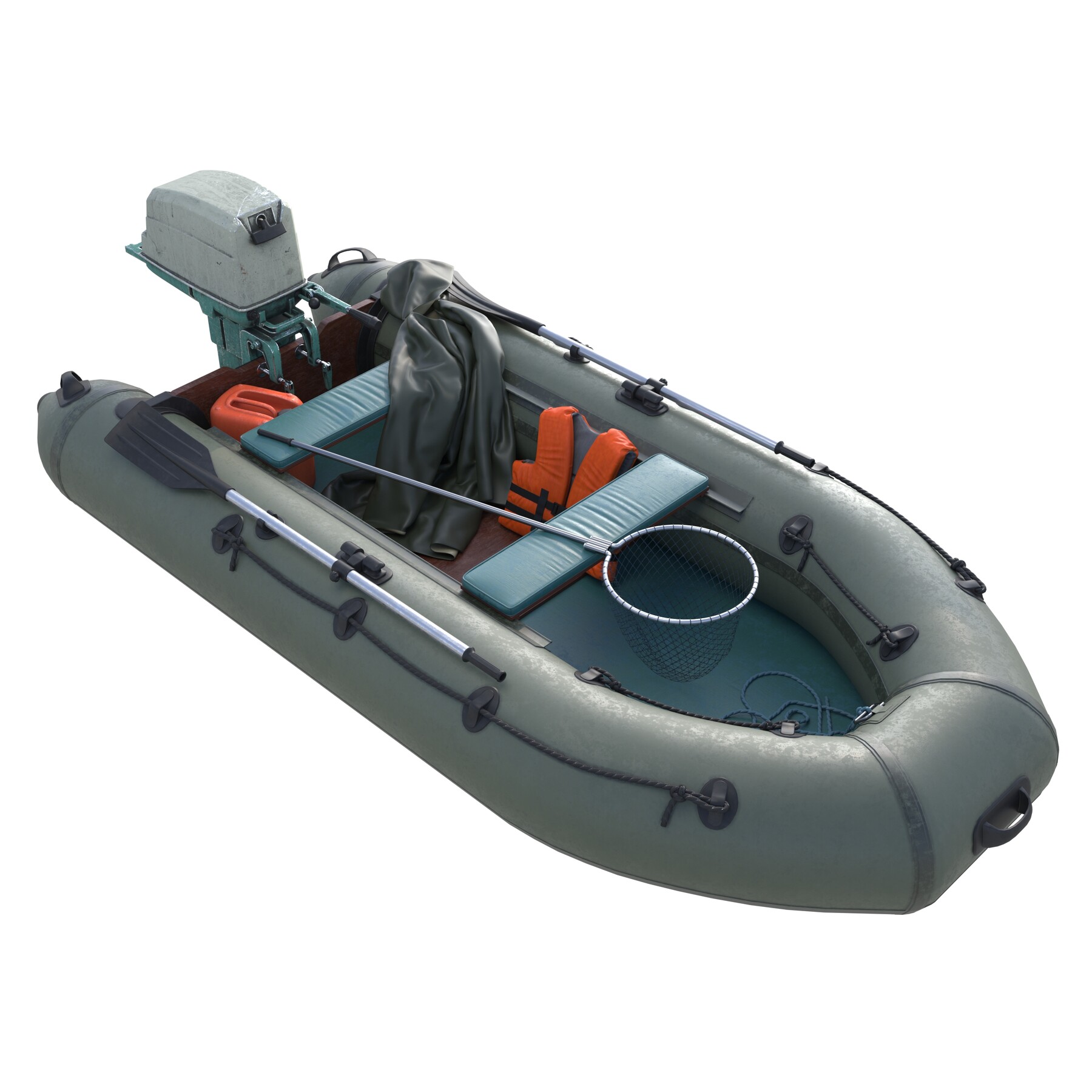 ArtStation - Inflatable boat | Resources