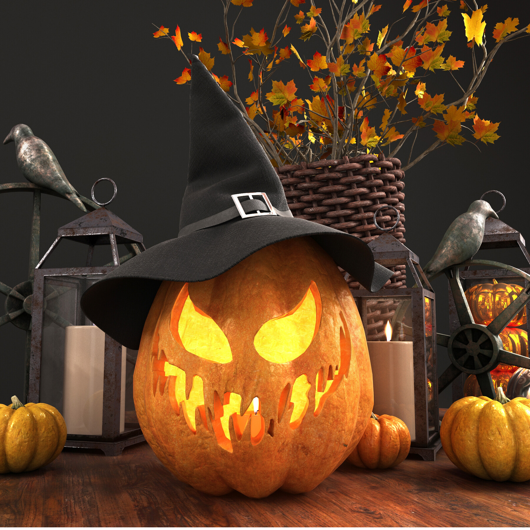 ArtStation - Helloween set | Resources