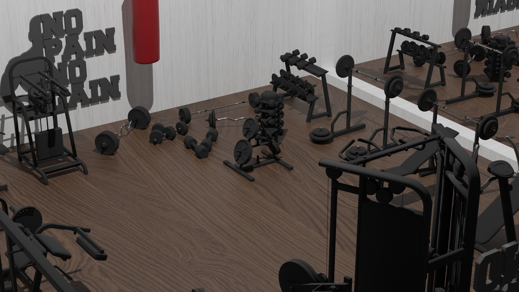 ArtStation - 3D Gym Equipment Pack | Resources