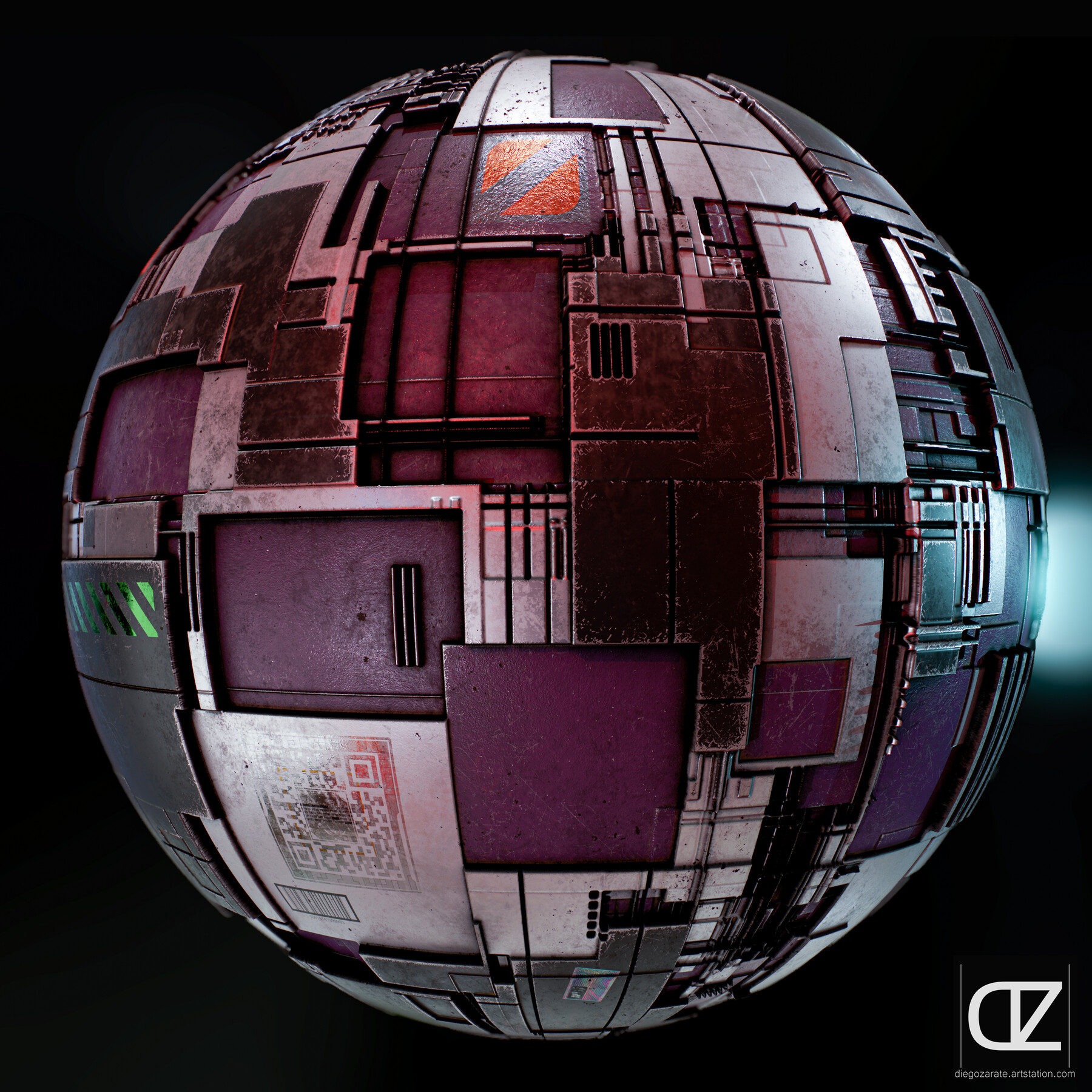 ArtStation - PBR - PCB BOARD, INTEGRATED CIRCUIT, TECH - 04 - 4K ...