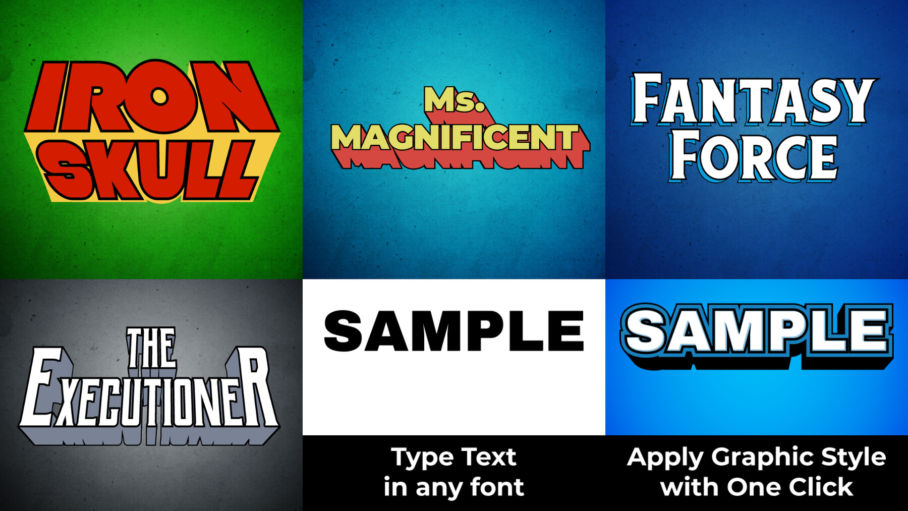 Comic Book Style Graphics