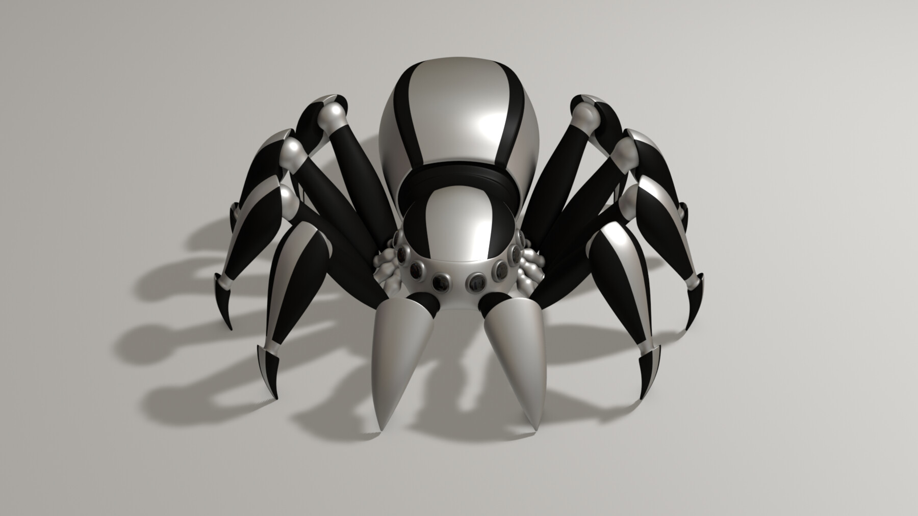 ArtStation - Spider Bot Sci-Fi 3D Model | Game Assets