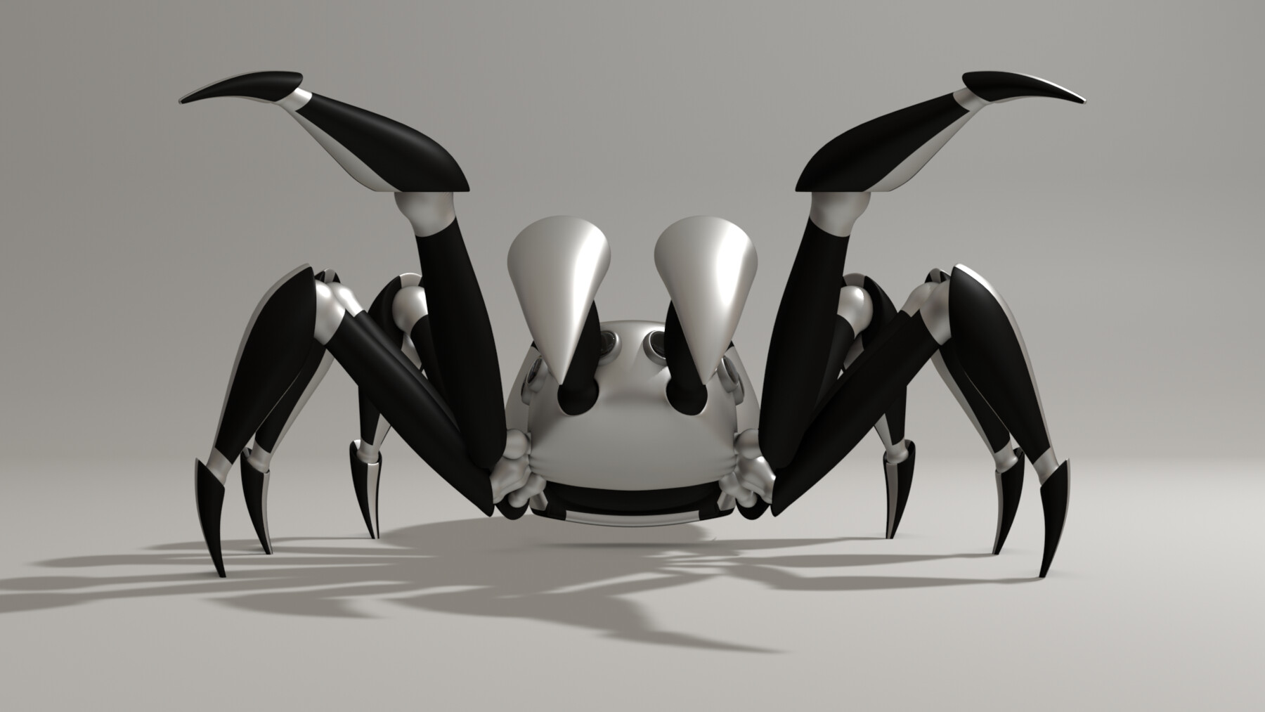 ArtStation - Spider Bot Sci-Fi 3D Model | Game Assets