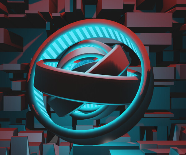 ArtStation - 3D Sci-fi sphere | Resources