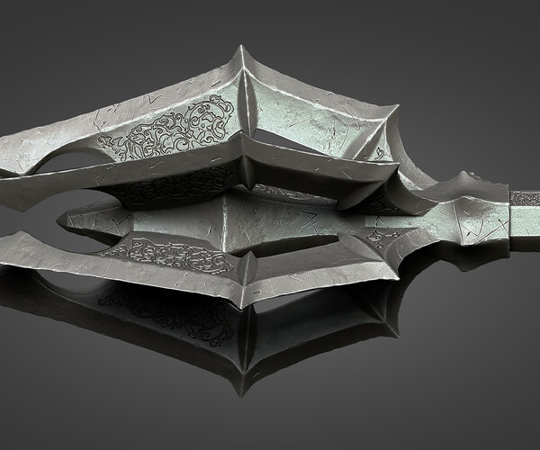 ArtStation - Mace of Sauron - Lord of the Rings | Game Assets