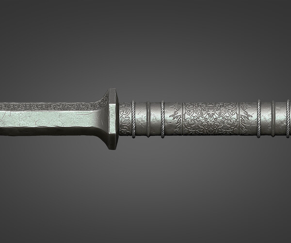 ArtStation - Mace of Sauron - Lord of the Rings | Game Assets