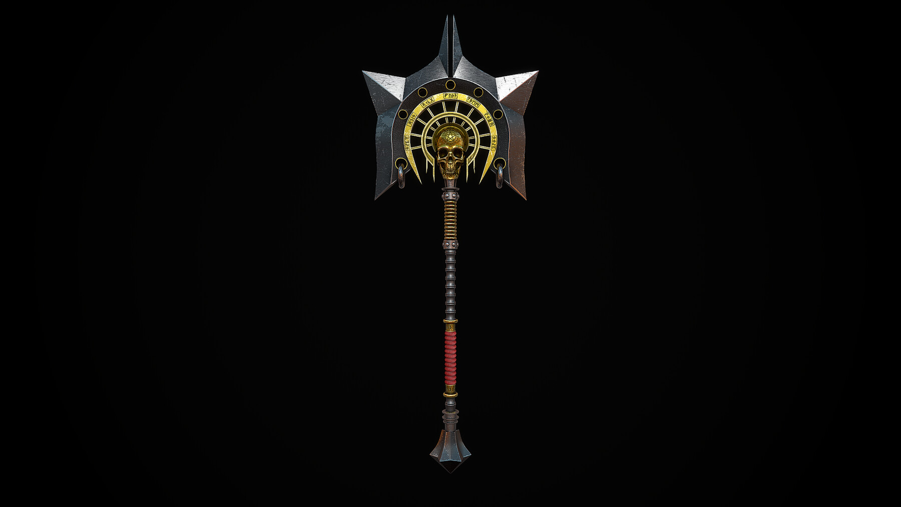 ArtStation - Cursed Battle Axe | Game Assets