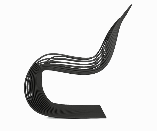 ArtStation - Modern pipo chair. Modern furniture | Resources