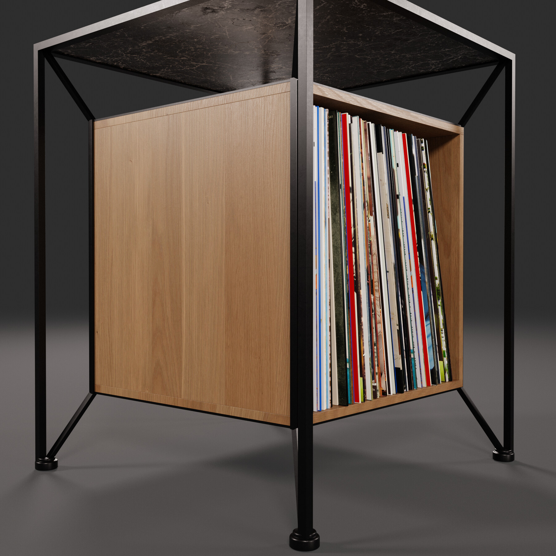 ArtStation - Vinyl Storage No47 | Resources