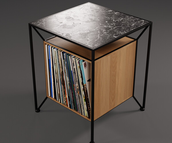 ArtStation - Vinyl Storage No47 | Resources