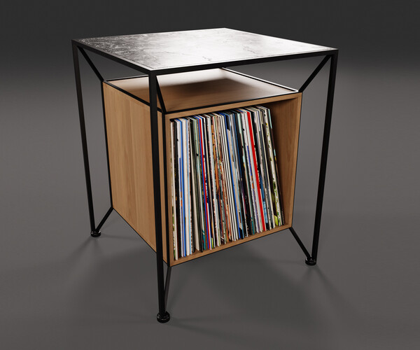 ArtStation - Vinyl Storage No47 | Resources