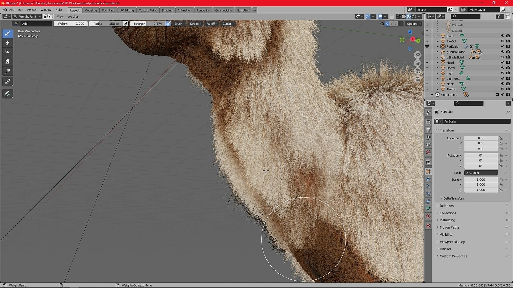 ArtStation - Reatime Fur Scatter | Resources