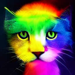 ArtStation - Rainbow Cat 6500 png | Artworks