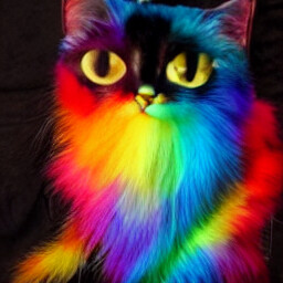 ArtStation - Rainbow Cat 6500 png | Artworks