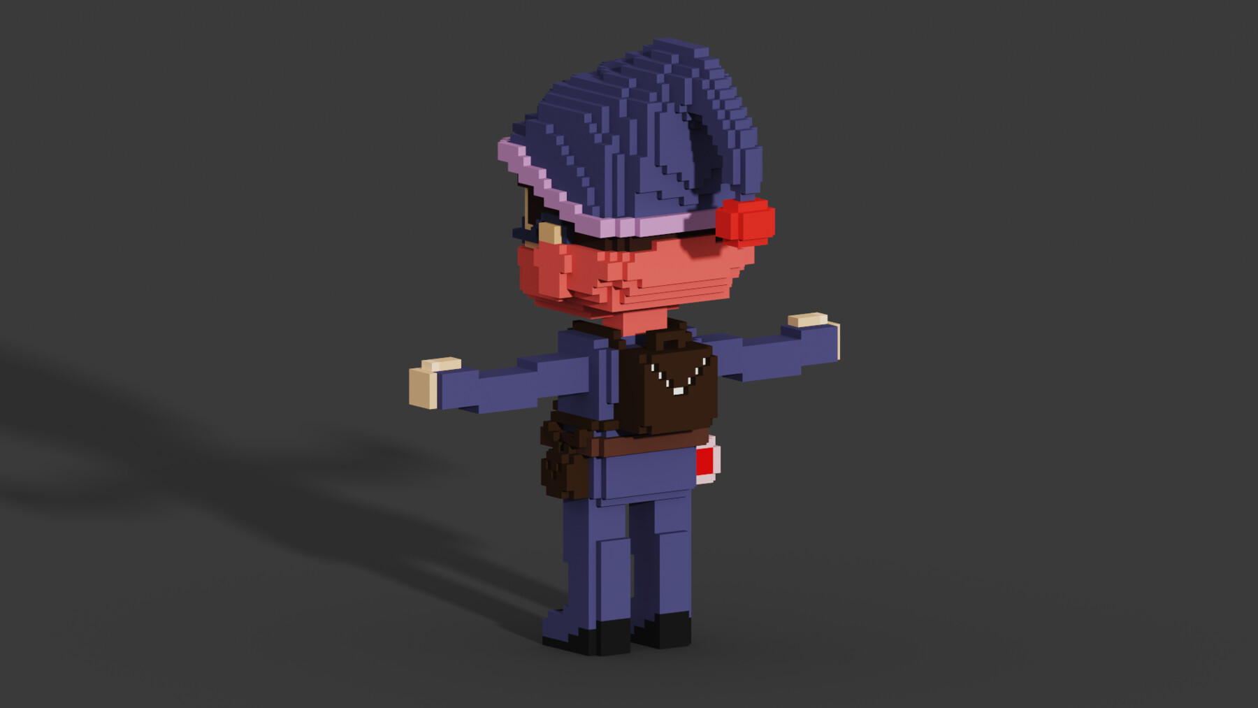 ArtStation - Voxel Character - Human | Game Assets
