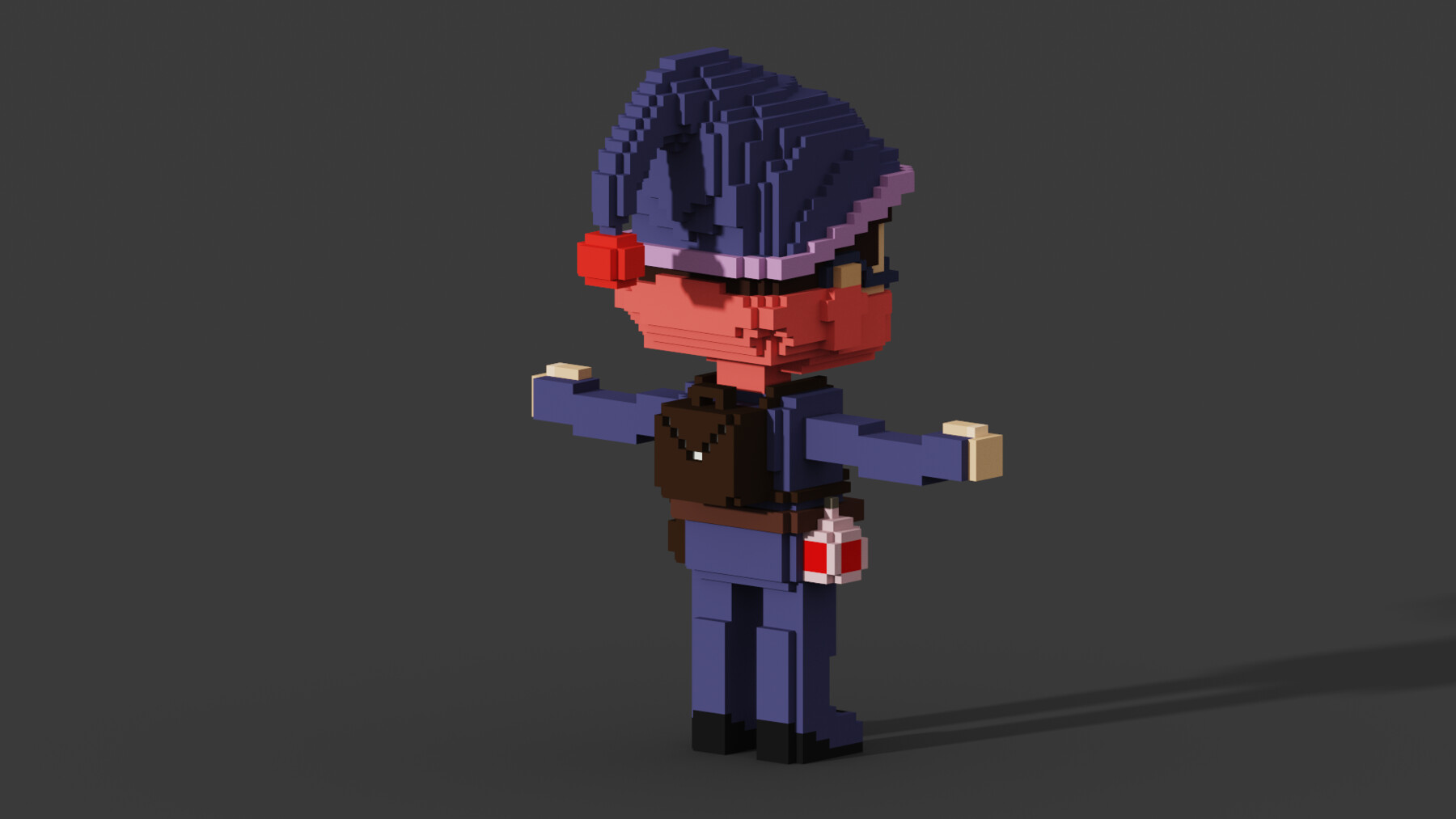 ArtStation - Voxel Character - Human | Game Assets
