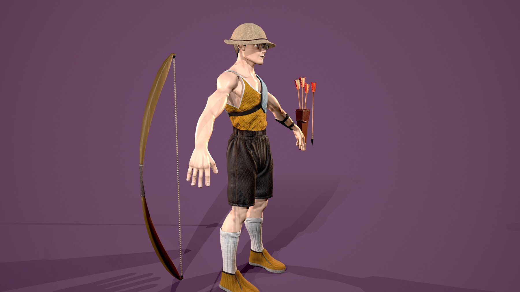 ArtStation - Archer | Game Assets